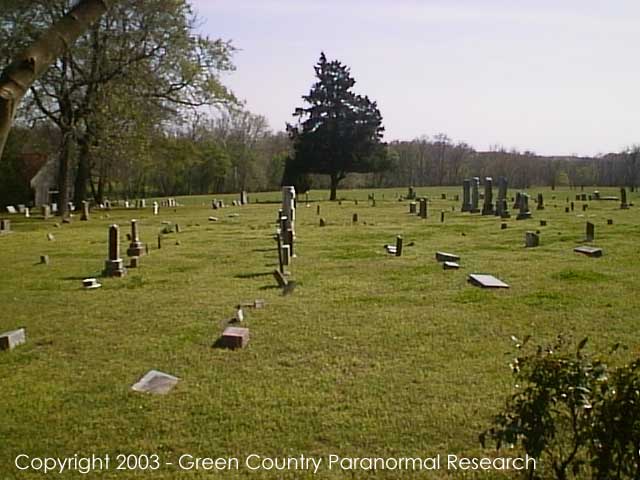 Caney Cemetery Past Investigations